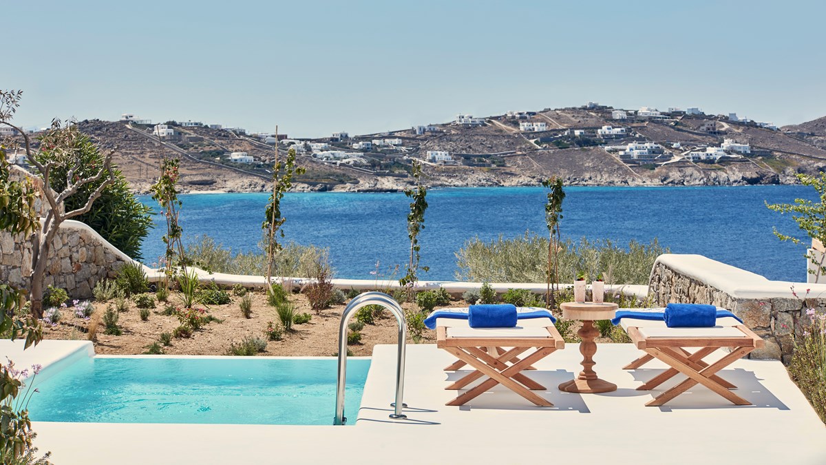Master Suite with Private Pool | Katikies Mykonos | Inspirato