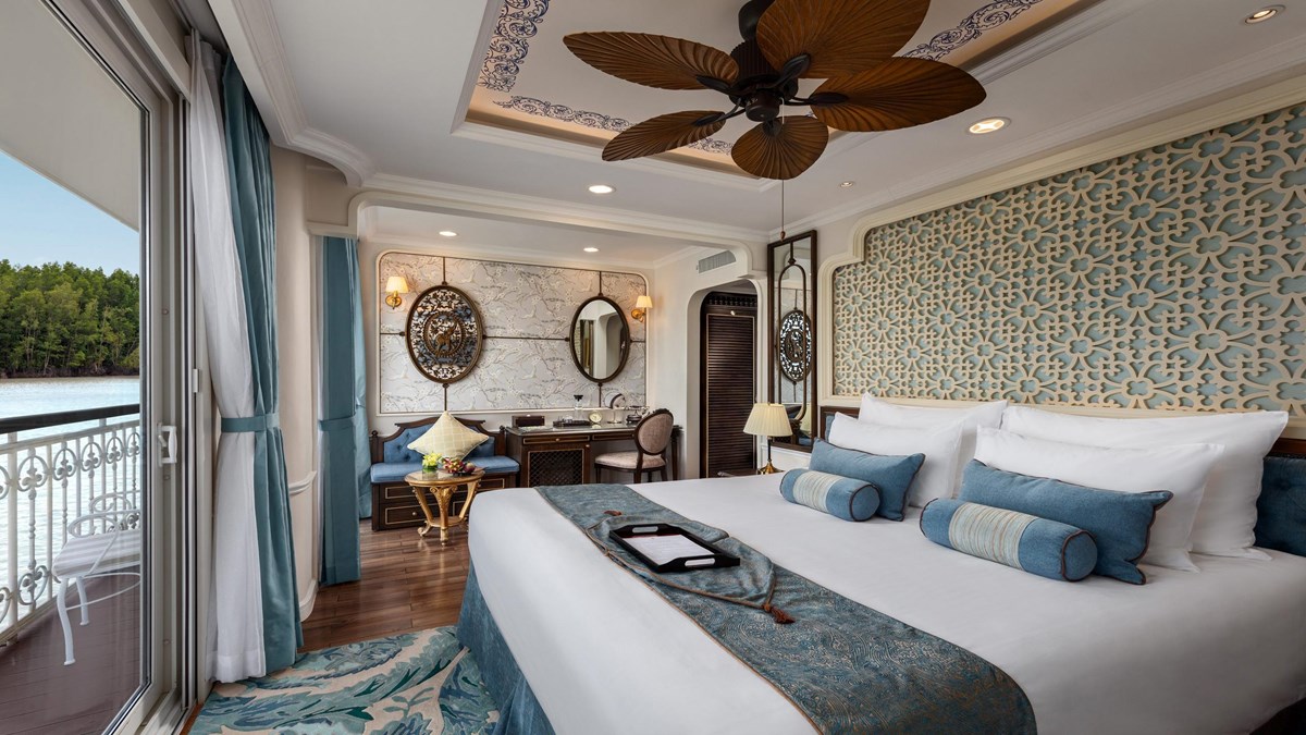 Sun Deck Balcony Suite | Mekong River Expedition | Inspirato